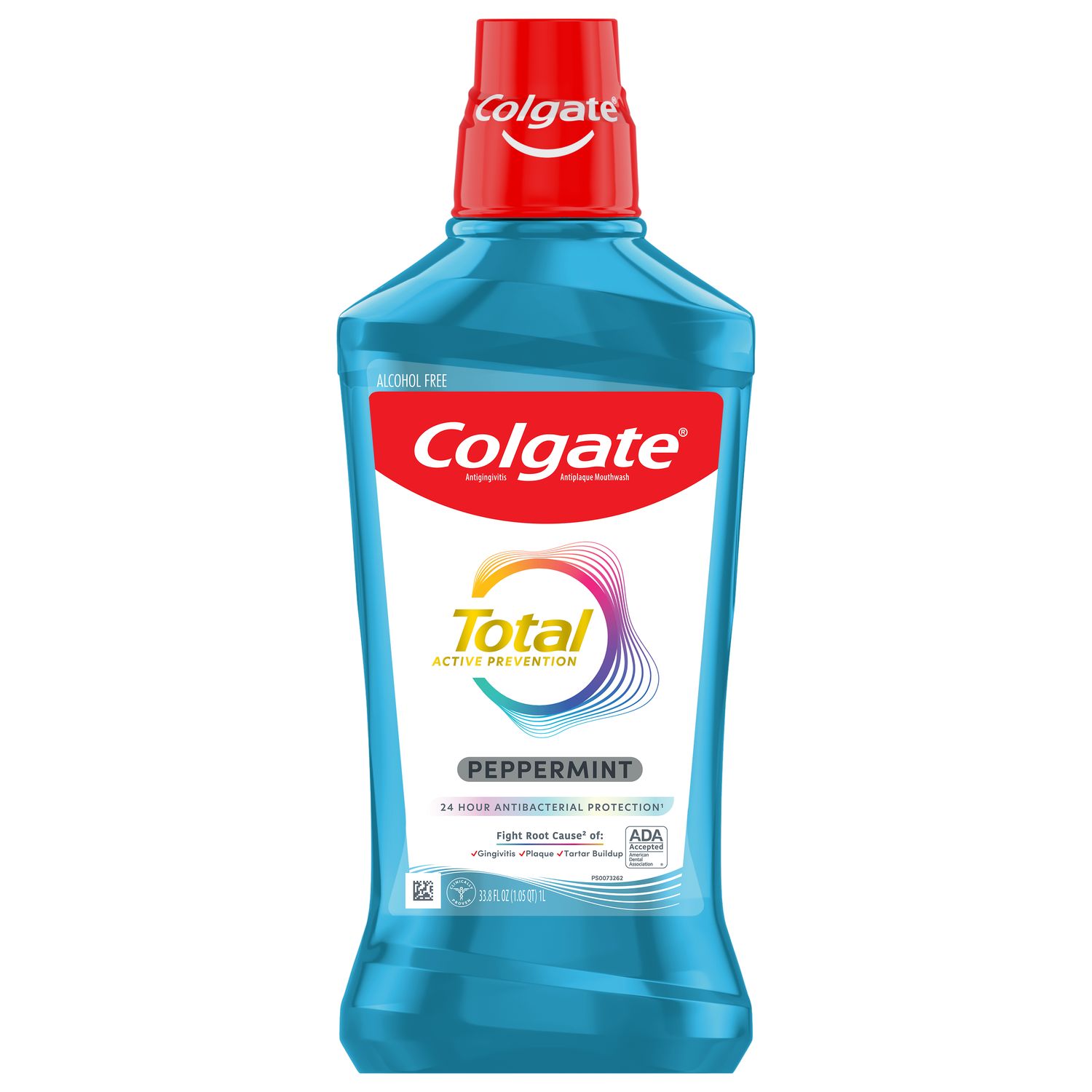 Colgate Total® Active Prevention Mouthwash, Peppermint | Colgate Total